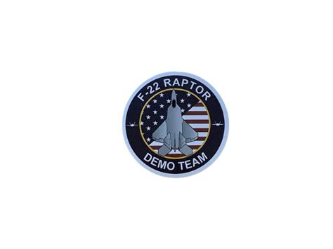 F 22 Raptor Demo Team Sticker Air Speed Junkie