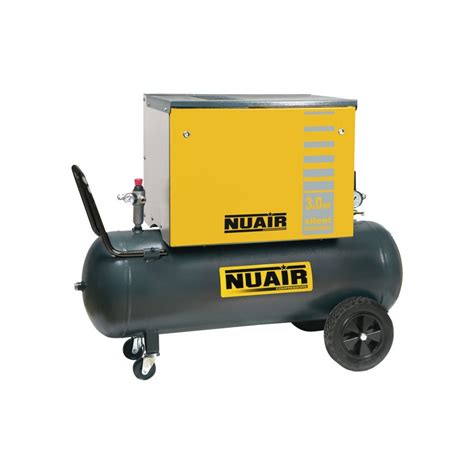 Compresseur d air à piston insonorisé 3 CV 100 L NUAIR 142440NU