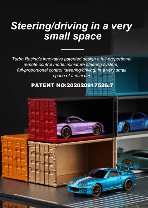 Turbo Racing 1 76 C61 C62 C63 Mini Rc Drift Car Remote Controller Car