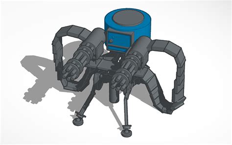 3d Design Sentry 2 Lvl Tf2 Tinkercad