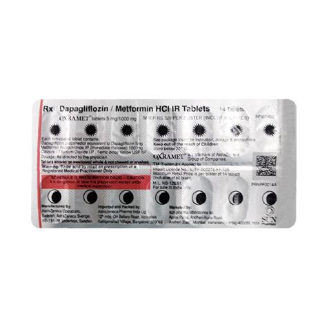 Oxramet 5 1000mg Tablet 14s Price Uses Side Effects Netmeds