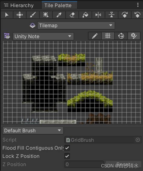 【unity学习笔记】 tile palette 瓦片调色板 csdn博客