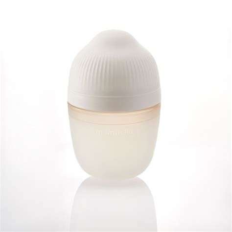 Mombella Butelka Antykolkowa Dla Noworodka Ivory Silikonowa 210Ml