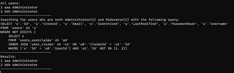 Wrong Sql Translating From Linq To Sql Looking For All Users That Have