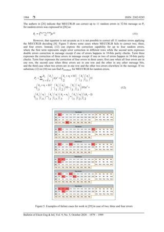 Lightweight Hamming Product Code Based Multiple Bit Error Correction Coding Scheme Using Shared