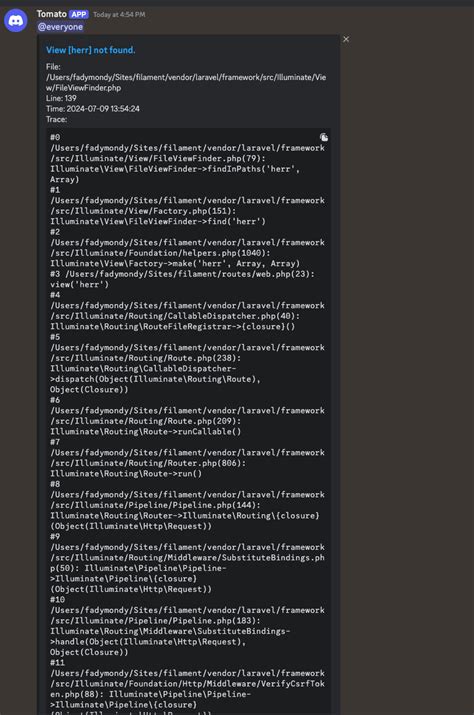 Github Tomatophp Filament Discord Send Notification To Discord