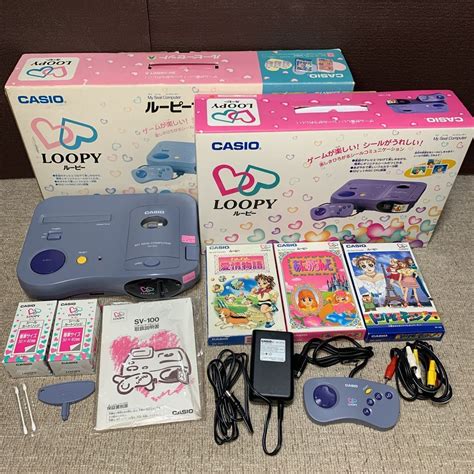 Yahooオークション カシオ Casio Loopy ルーピー Sv 100set A マイ