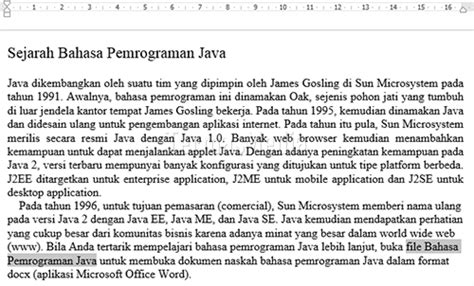 Membuat Hyperlink Di Microsoft Word Yang Mengarah Ke Dokumen Lain