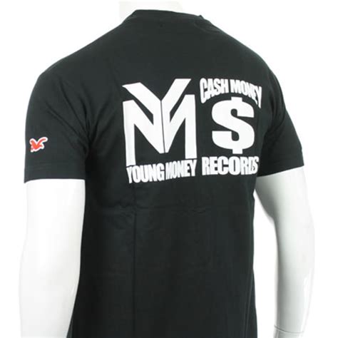 Ymcmb Tee Shirt Ymcmb Logo Noir Typo Jaune
