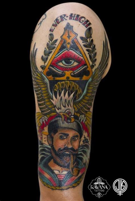 Reverse Tattoo By Tony Ravana Tattoos Portrait Tattoo Portrait