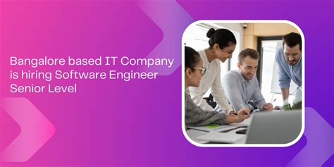 Trigent Software Is Hiring For Senior Software Engineer 1