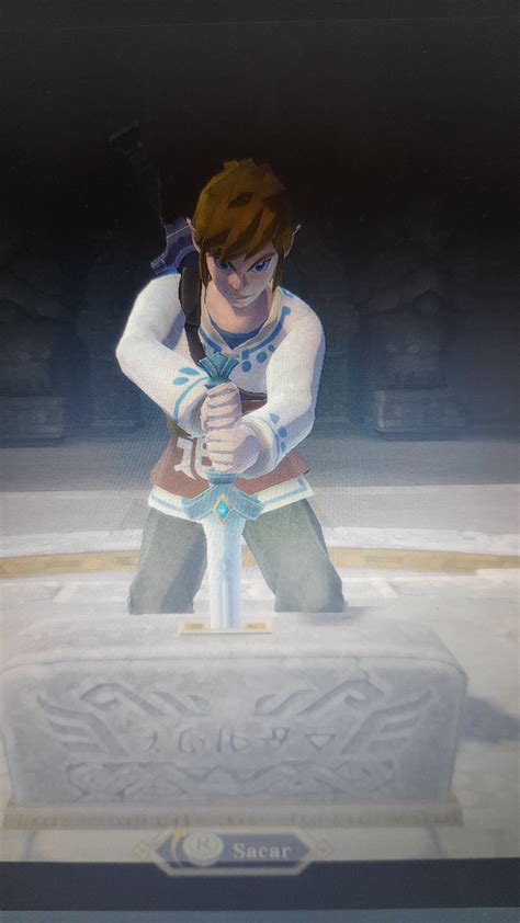 the game does not let me pull out the sword r yuzu