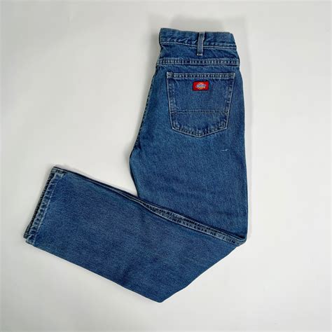 Vintage Blue Dickie Cargo Jeans 34 X 32 Rebalance Vintage