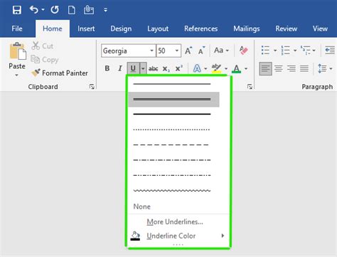 How To Double Underline A Text In Microsoft Word GeeksforGeeks
