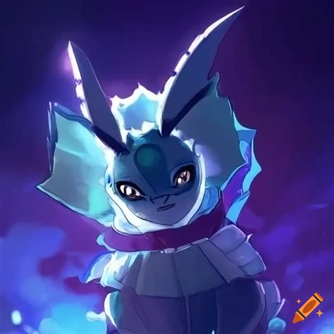 Vaporeon In Armor In A Pok U00e9mon Stadium With Vivid Colors On Craiyon