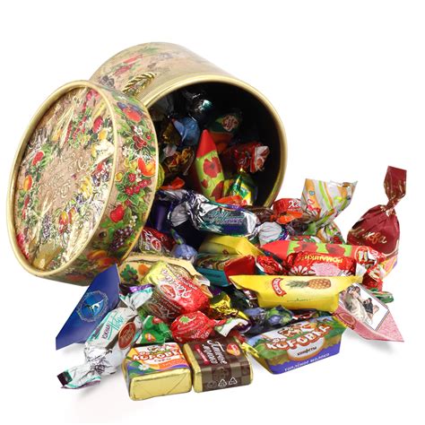 Exclusive Sweet T Russian Premium Chocolate Candy Mix Tuba