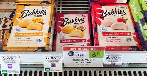 Bubbies Mochi Ice Cream As Low As 2 50 At Publix Regular Price 6 49 Iheartpublix
