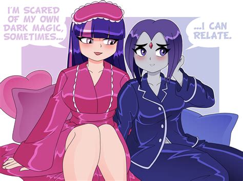 Zatanna And Raven Spellcaster Sleepover By Nico Neko On Deviantart