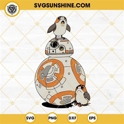 Robot Sphero Star Wars Bb 8 Svg Png Dxf Eps Files