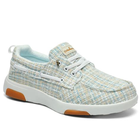 Orthocomfoot Womens Boat Shoes With Arch Support Comfortable Slip On