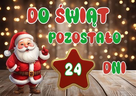 DEKORACJA NA GAZETKĘ ODLICZANIE DO ŚWIĄT BOŻEGO NARODZENIA Pracownia Dydaktyczna
