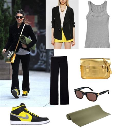 Jessica Biel S Workout Fashion Popsugar Fitness