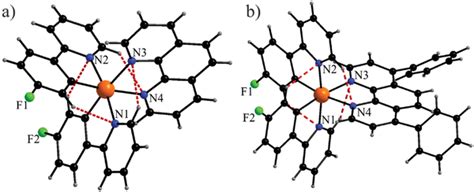 Cation Structure As Observed In The Crystal Structures Of 1 A And 2 Download Scientific