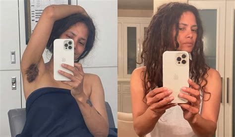 Halle Berry Shows Armpit Hair And Shocks Fans With Transformation For