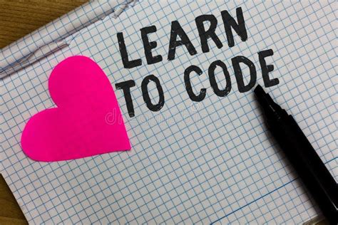 Text Sign Showing Learn To Code Conceptual Photo Learn To Write