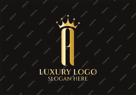 Premium Vector Letter A Crown Logo For Elegant And Luxury Symbol