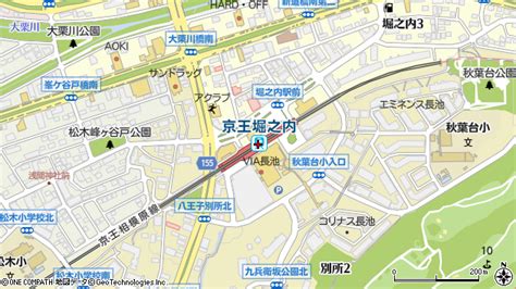 京王堀之内駅（東京都八王子市）の地図・口コミ・周辺情報│マピオン駅・路線