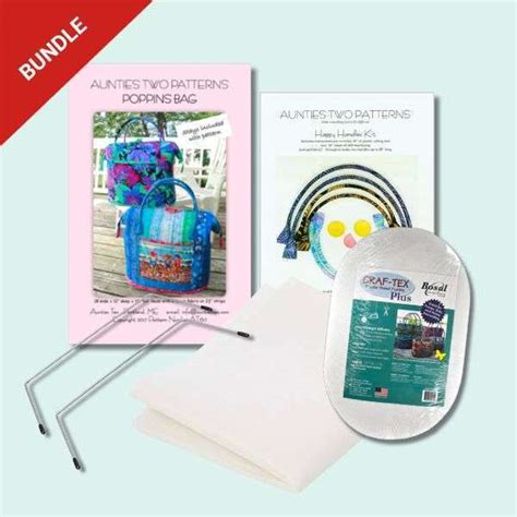 Poppins Bag Kit Bosal Bundle Bosal Foam And Fiber