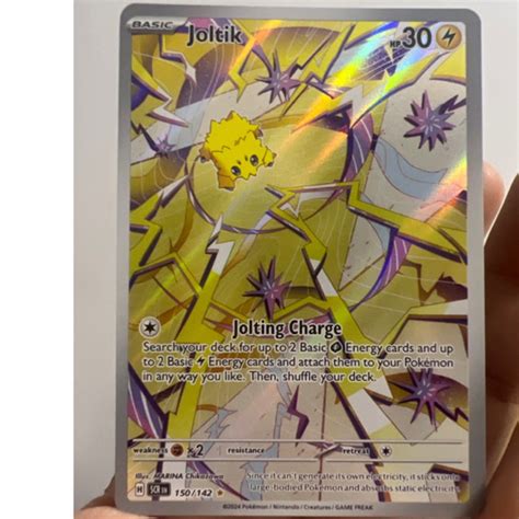 Stellar Crown Joltik Special Illustration Rare 150142 Pokemon Tcg