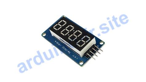 Guide Arduino Utiliser Tm1637 Afficher 7 Segments Code Câblage