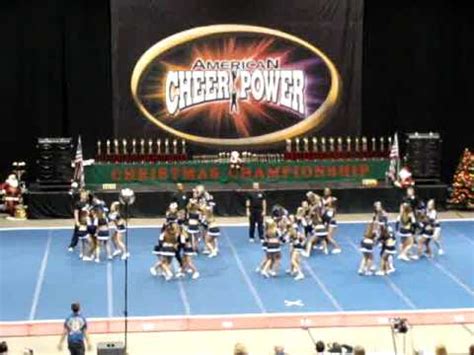 Prodigy All Stars MIDNIGHT Sr Open 5 2009 Cheer Power YouTube