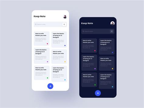 Note App Mobile App Design Inspiration