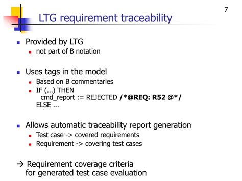 Ppt Automatic Test Case Generation From A Formal Model Powerpoint Presentation Id 4836388