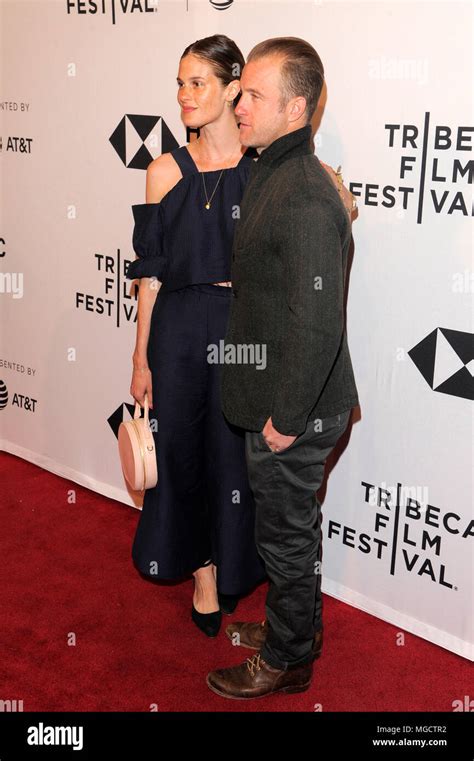 New York Ny April 23 Kacy Byxbee And Actor Scott Caan Attend The