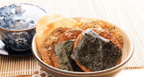 Japanese Rice Crackers Recipe Homemade Senbei Starry Mart