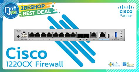 ช้อป [csf1220cx Td K9] Cisco 1220cx Firewall ราคาถูก ซื้อออนไลน์ที่นี่ ส่งฟรี