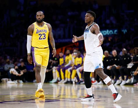 Anthony Edwards Express His Feelings On Playing Against Lebron In The