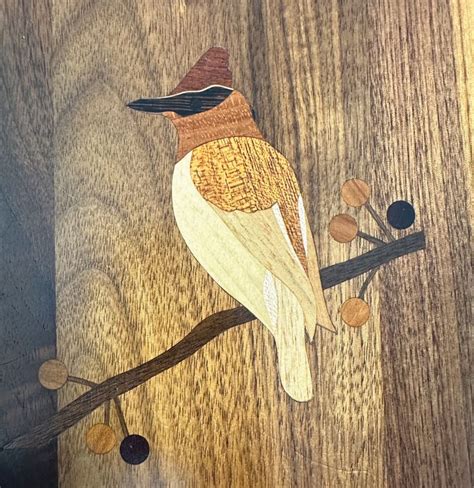 Make A Solid Wood Bird Inlay Canadian Woodworking