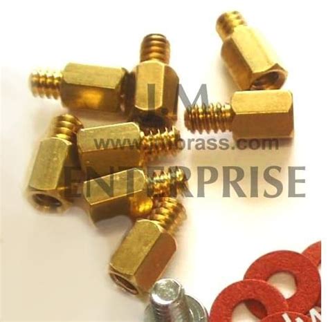 Brass Standoff At Best Price In Jamnagar Id 1307467 Jm Enterprise