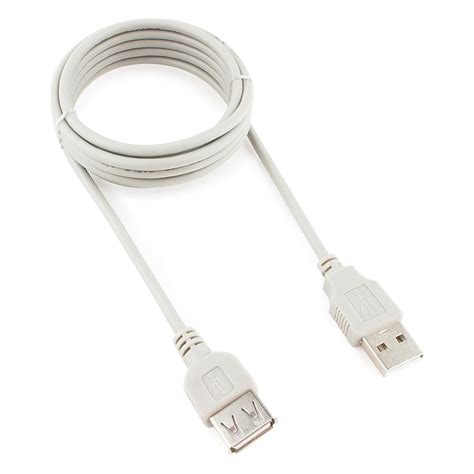 Кабель удлинитель Gembird Usb 2 0 Am Af 1 8м пакет Cc Usb2 Amaf 6