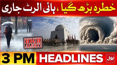 Heavy Rain In Karachi Headlines At 3 Pm Another Cyclone Threat In