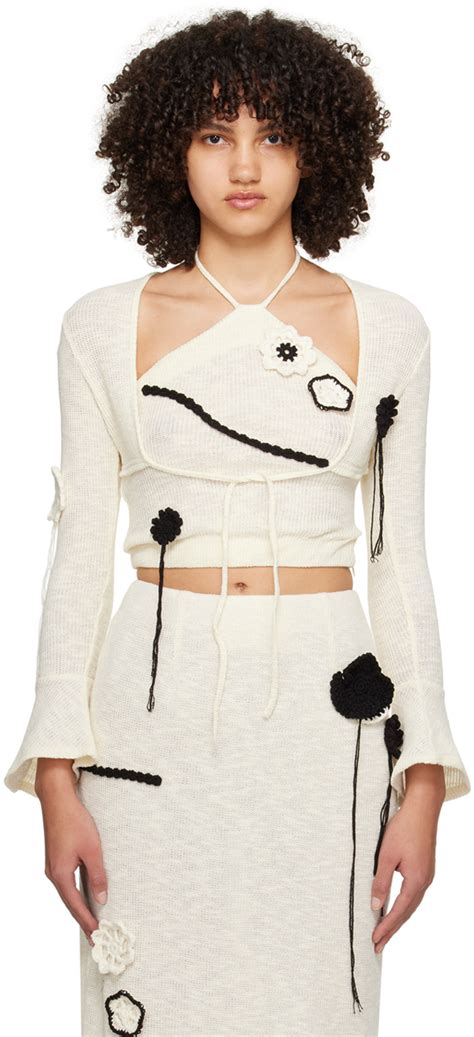 Kijun Off White Sophie Cardigan Kijun
