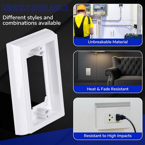 Kanayu 5 Pieces 4 5 Single Gang Electrical Box Extender