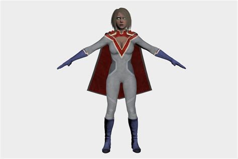 Injustice 2 Supergirlpowergirl Skin 02 By Horamo On Deviantart