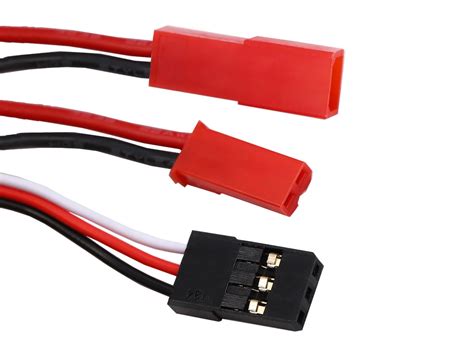 Controlador ESC Motor Escovado Bidirecional 30A 4 9V Para Barcos