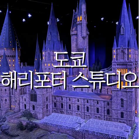 [일본 도쿄] 해리포터 스튜디오 예약 굿즈 기념품 관람후기 네이버 블로그